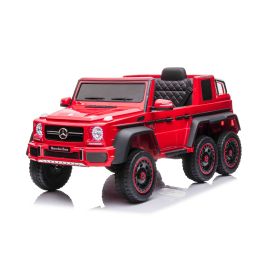 Mercedes-Benz G63 AMG 6X6 elektromos gyermekautó, Együléses, piros, 6 ...